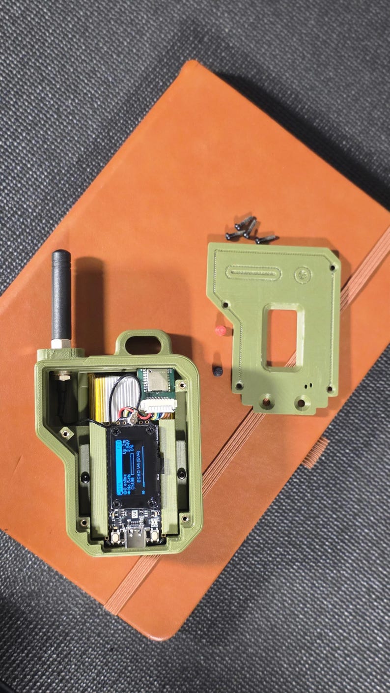 Meshstatic Lora V4 Case | 3D Printed ASA Enclosure - Updated Version ...