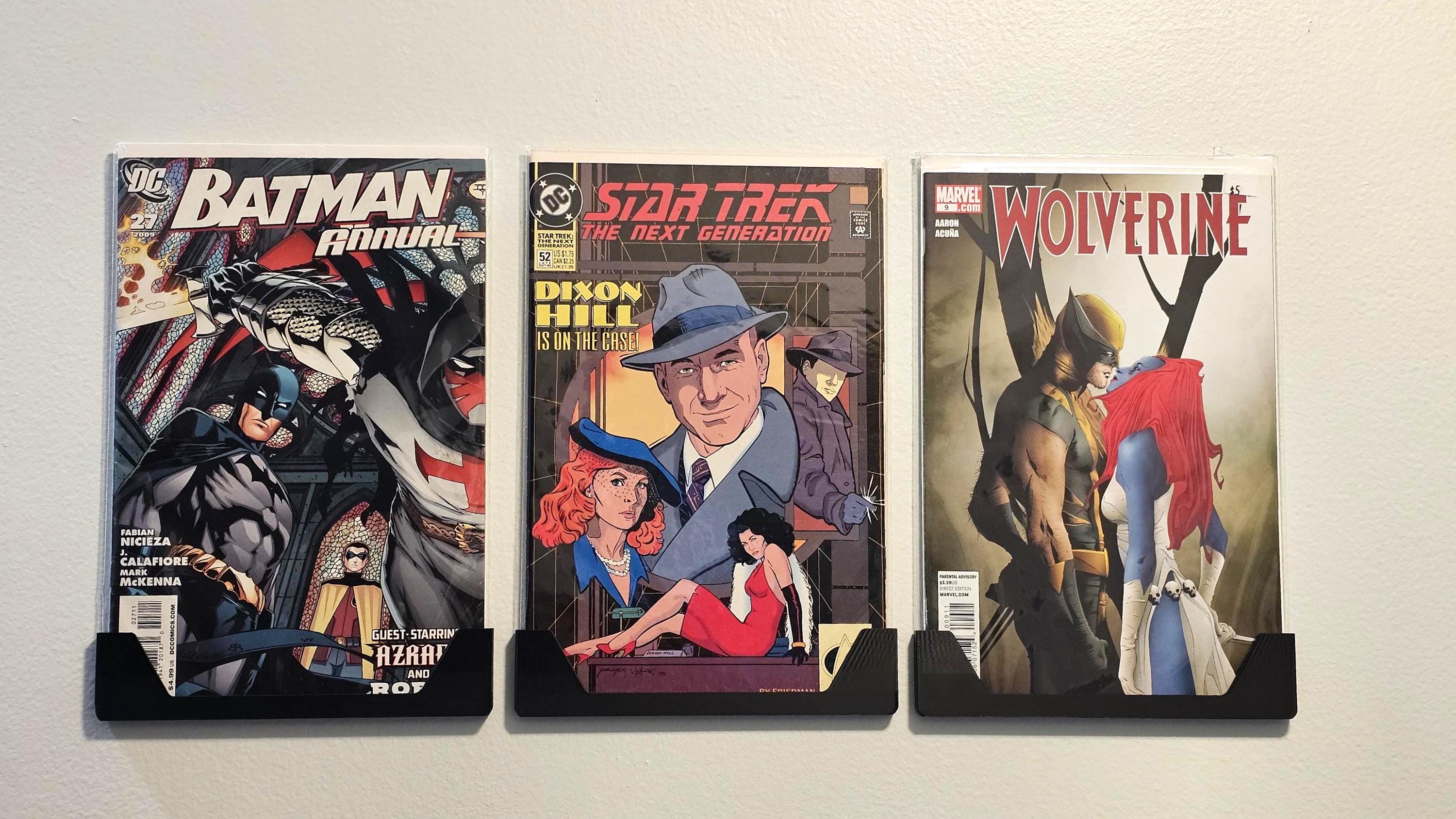 3D Printed Comic Book Wall Holder – Display With Style & Ease! - Etsy