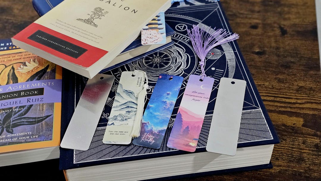 Bookmark | Aluminum Bookmark | Personalized or Choose Your Preferred ...