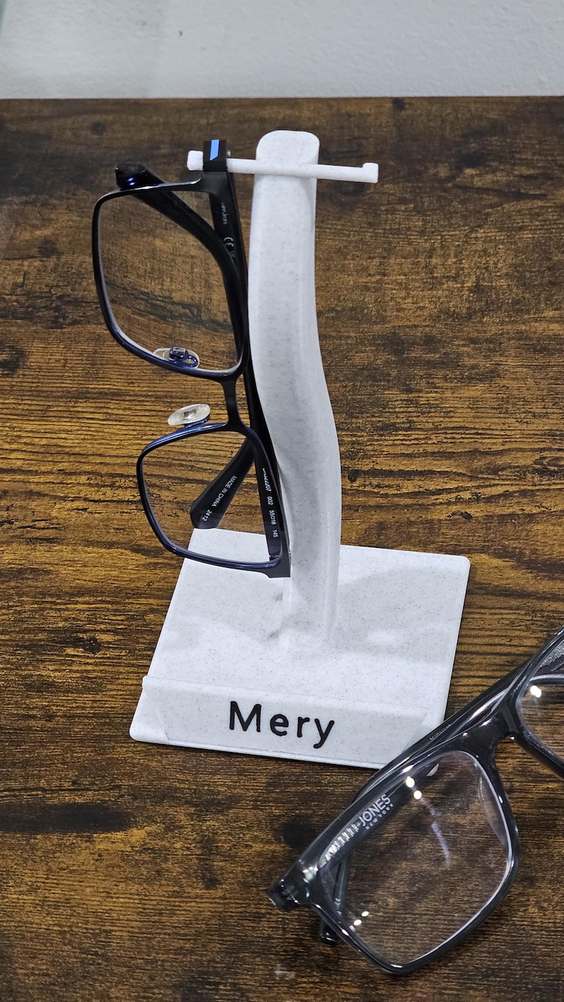 Personalized Eyeglass Holder – 3D Printed 2-pair Display Stand - Etsy
