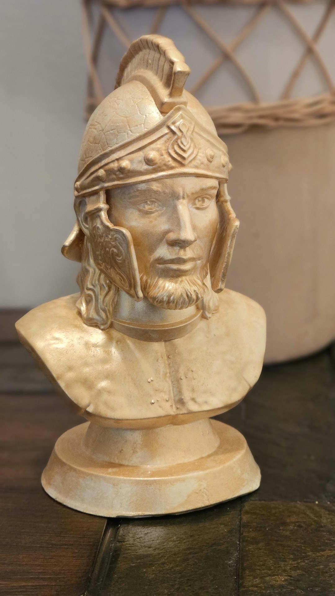Roman Soldier Bust - Sculpture - 3D Printer and Hand Painted - Small - Etsy