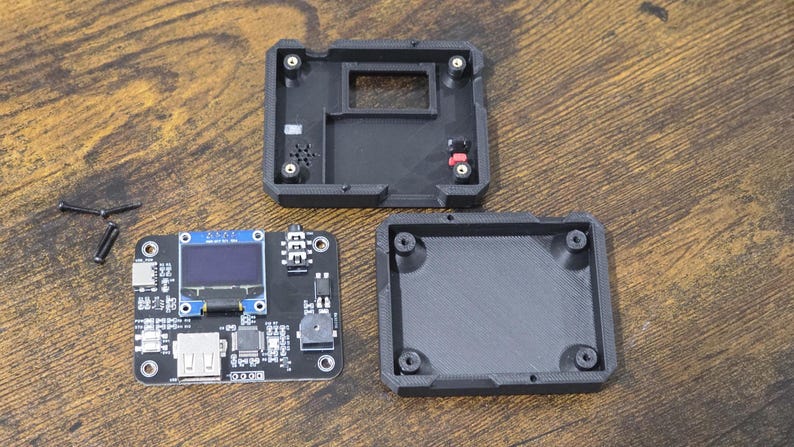 3D Printed CW Morse Code Keyboard Case for Ham Radio Trainer Interface ...