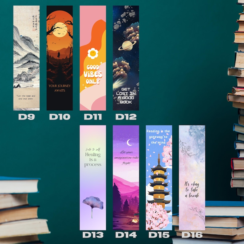 Personalized Aluminum Bookmark: Custom Design, Reader Gift - Etsy