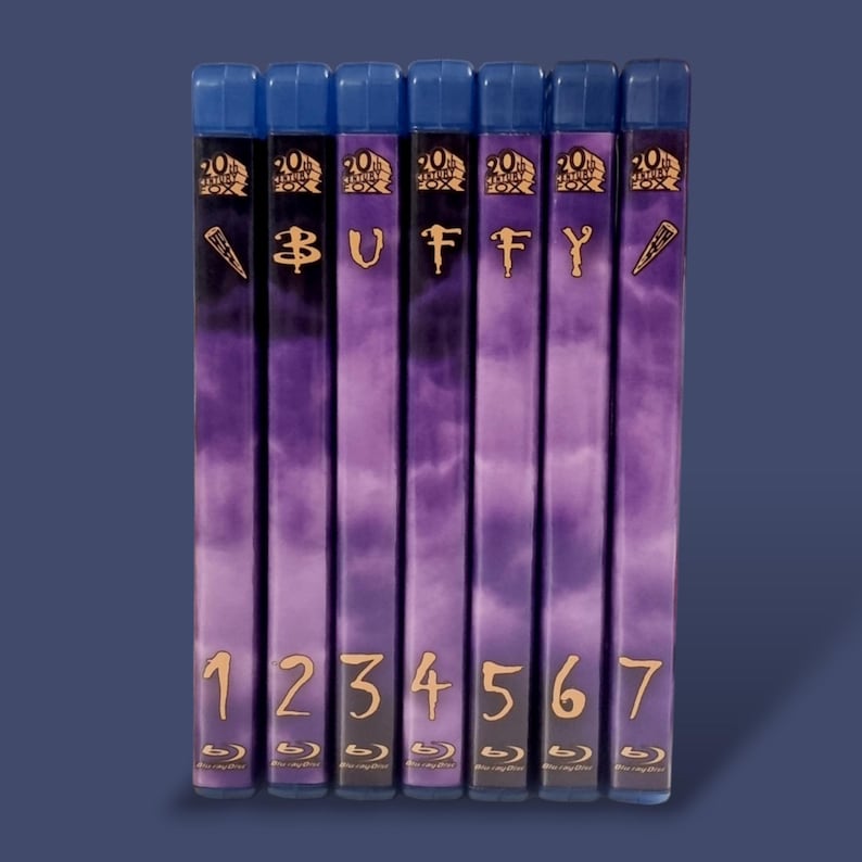 Buffy the Vampire Slayer Complete Collection on Blu-ray in Full HD. - Etsy
