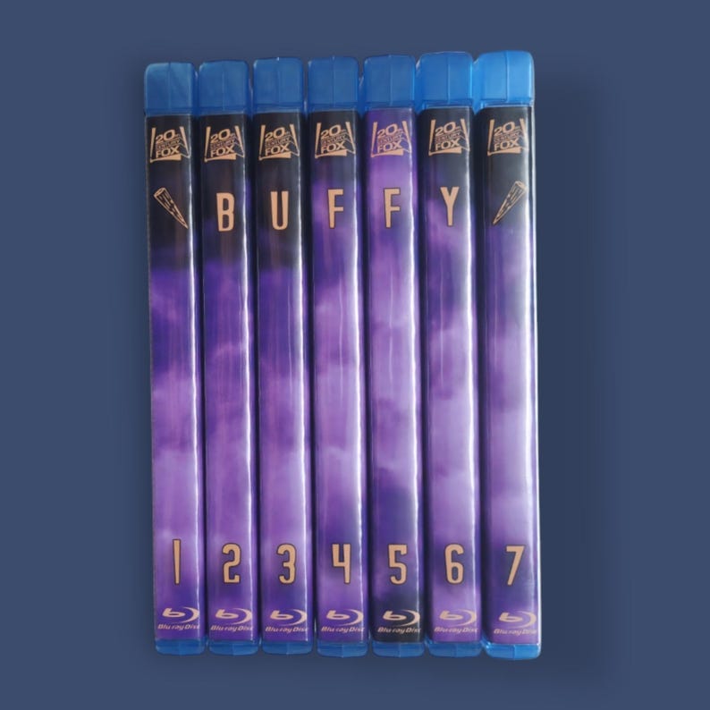 Buffy the Vampire Slayer Complete Collection on Blu-ray in Full HD. - Etsy