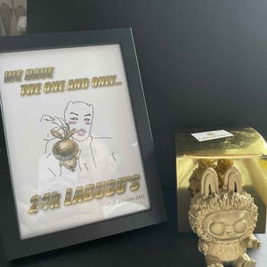 24k Labubu - Etsy UK