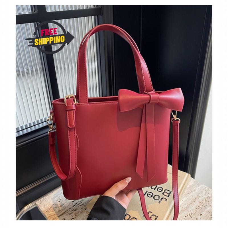 Bow Handbag - Etsy UK