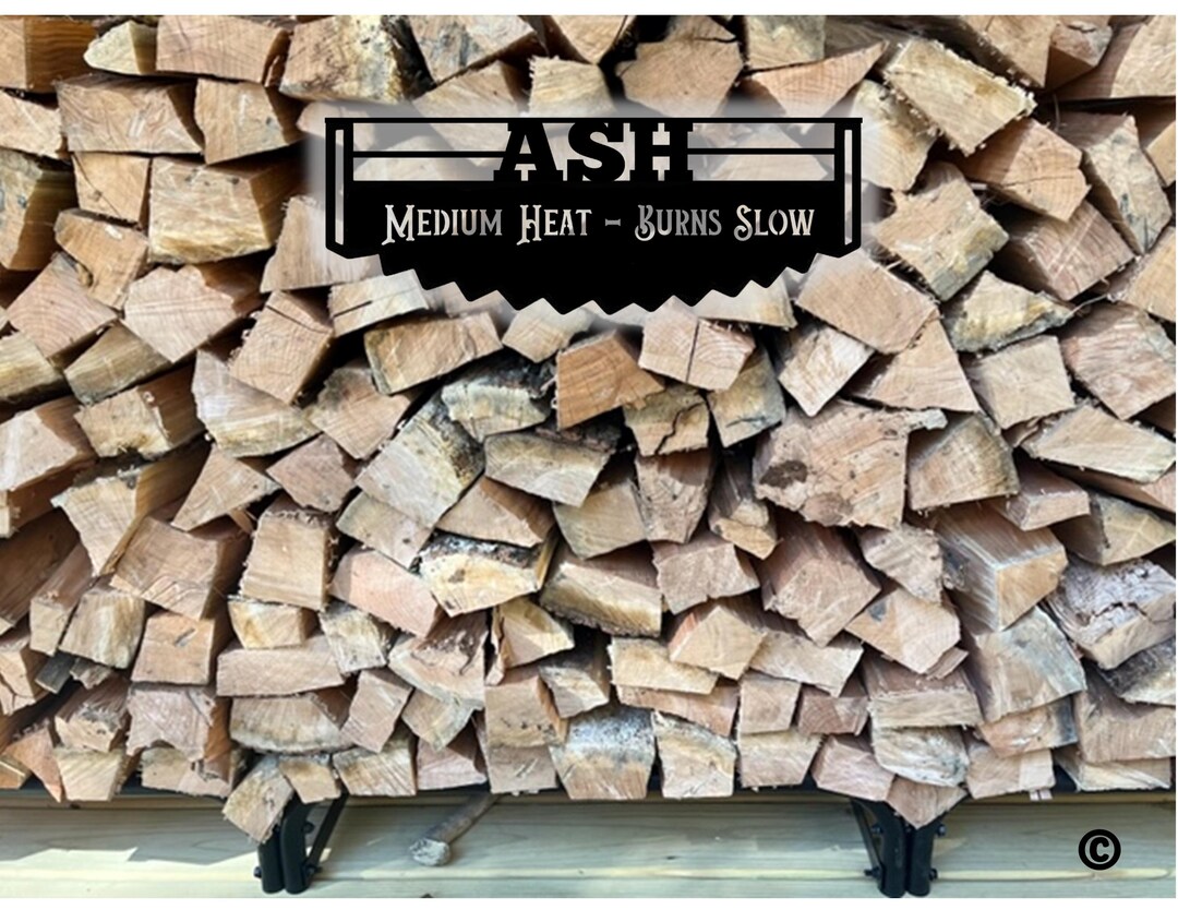 Metal Firewood Species Sign. Log Identifier. Wood Rack Sign. - Etsy