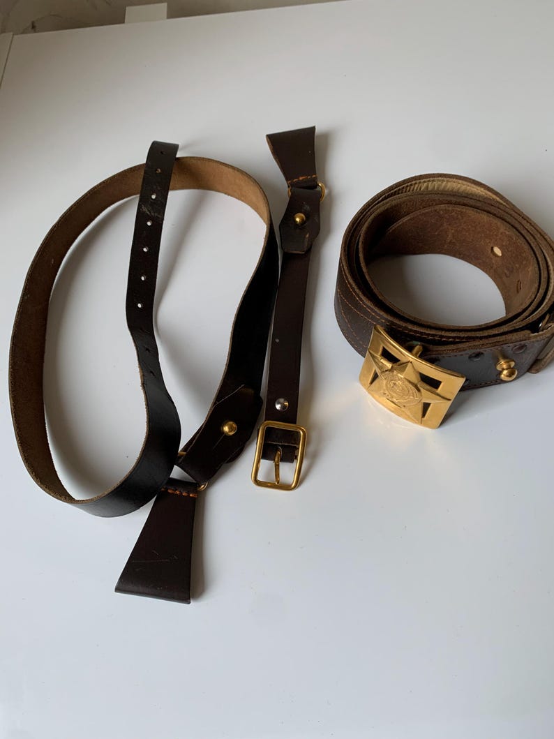 Original Soviet Union General's Belt. Gold Plated. New. - Etsy