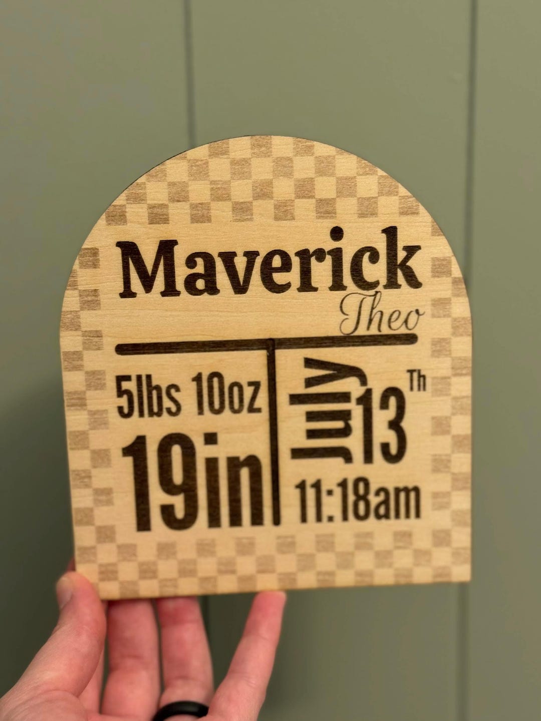 Newborn Hospital Stat Chart Baby Boy Hospital Keepsake. - Etsy