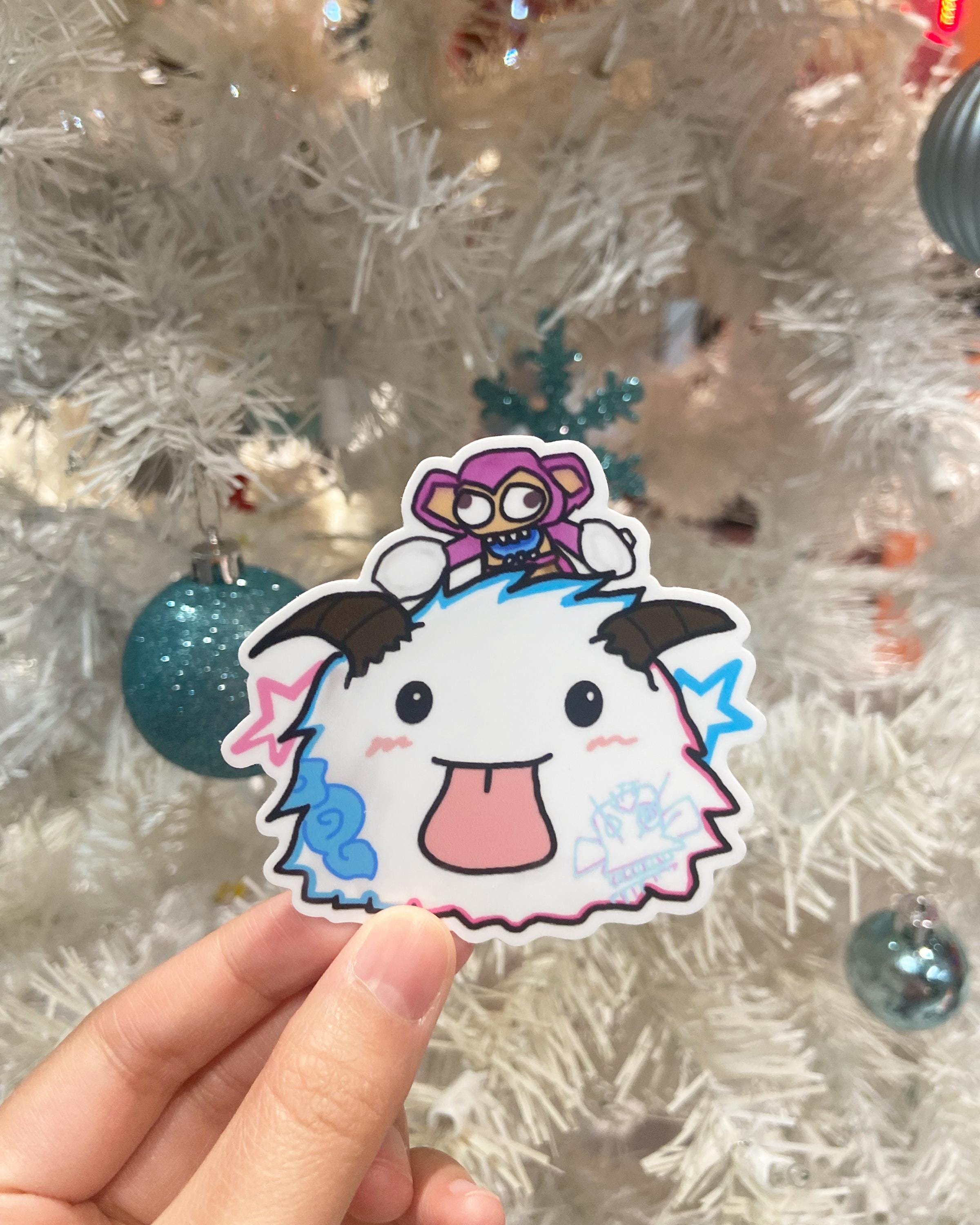 Arcane Jinx Poro Sticker - Etsy