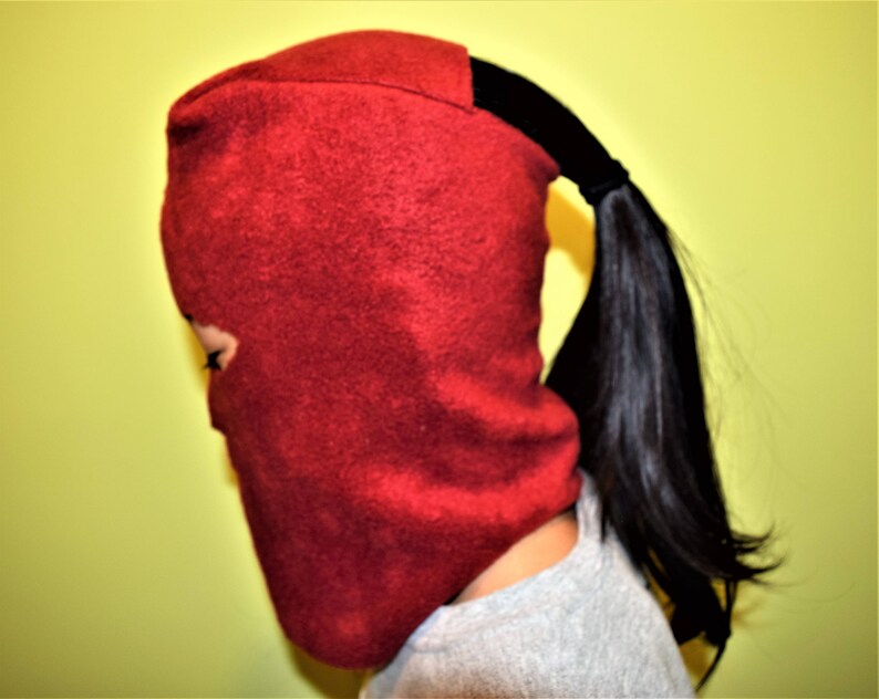 PDF Pattern How to Sew Adult Full Head Ski Hat and Mask - Etsy