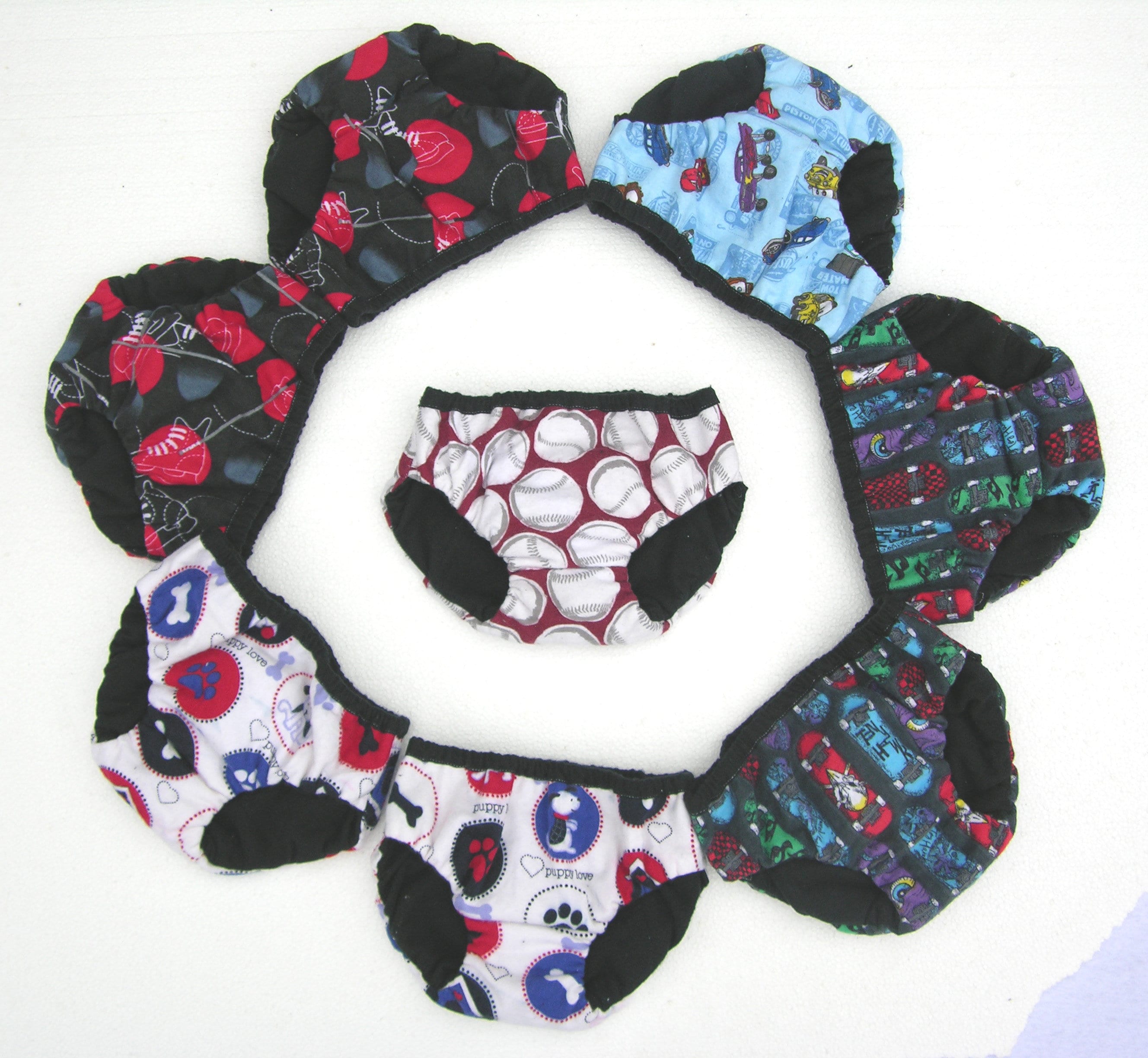 DIY PDF Pattern and Instruction - Waterproof Cloth Potty Training Pants ...