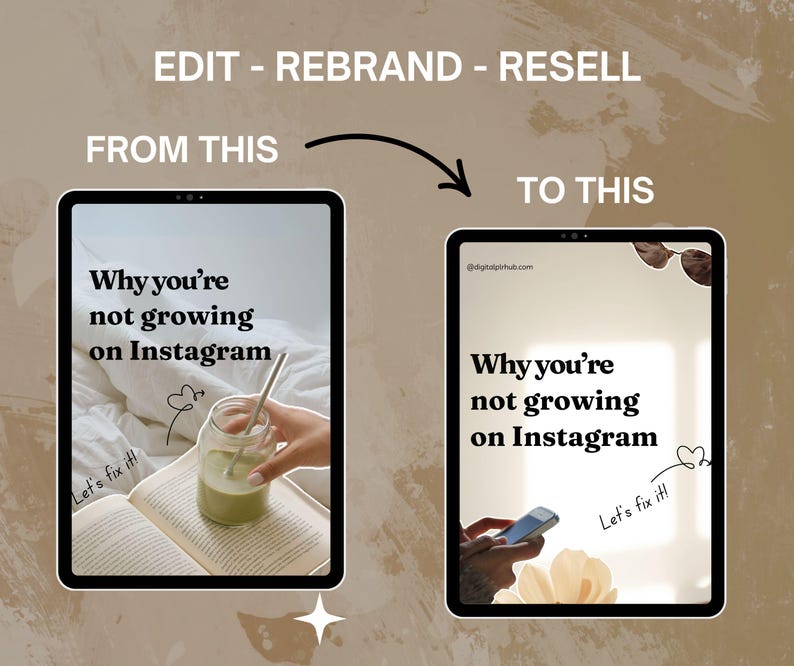 80+ Viral Instagram Carousel Aesthetic Templates | MRR PLR | Tiktok ...