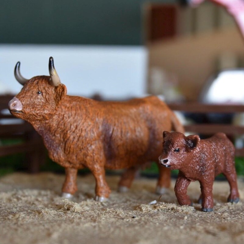 Toy Cows - Etsy