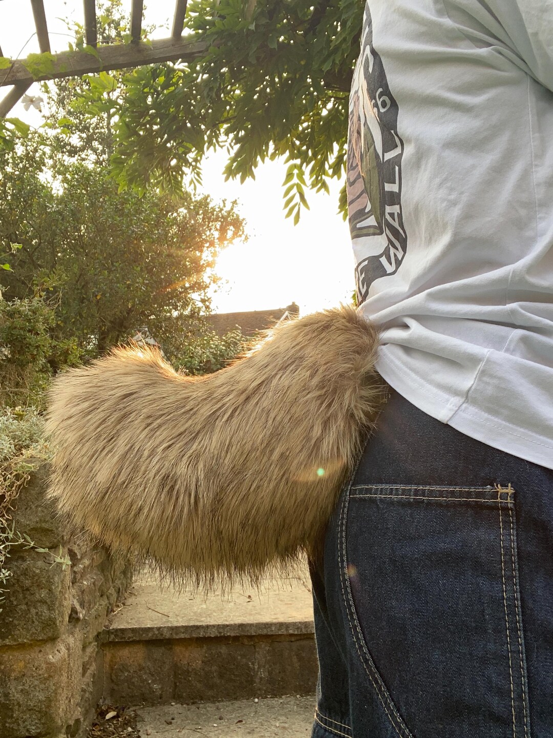 Semi Realistic Fursuit Stub Tail - Etsy