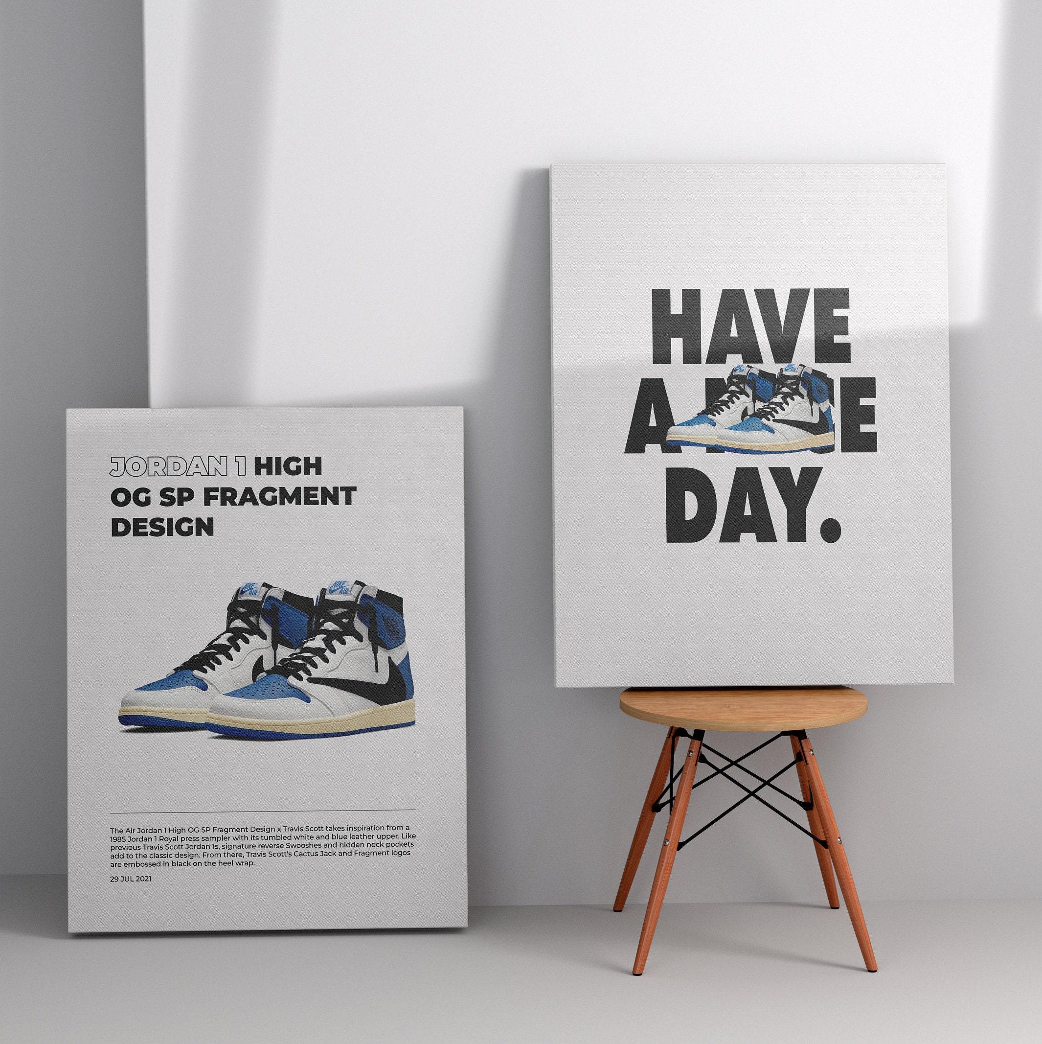 Hypebeast Jordan Sneaker 3 Packs Poster, Hypebeast Sneaker Poster Set ...