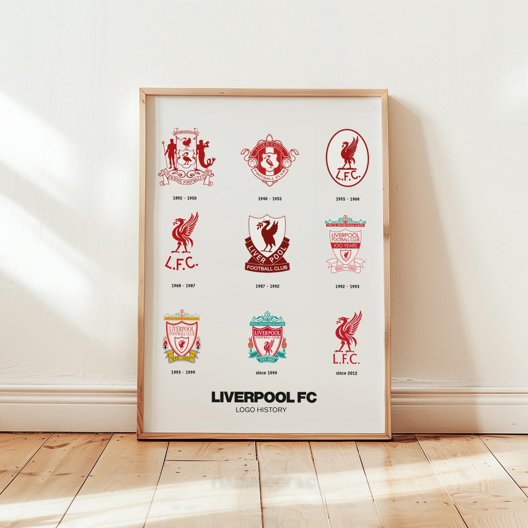 Liverpool FC Poster, Liverpool FC Logo Poster, Football Posters, Soccer ...