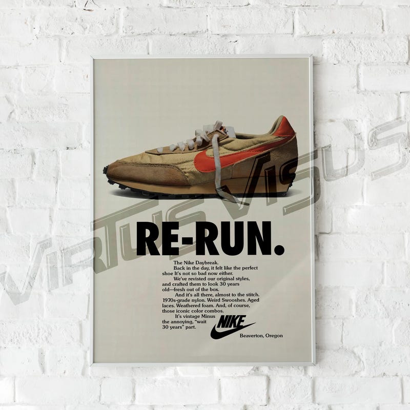 Nike Print Advertisement - Etsy