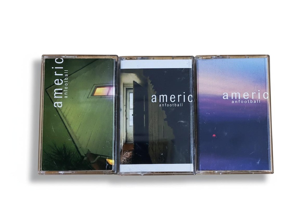 American Football - LP1, LP2 & LP3 Albums - Audio Cassette Tape - Etsy