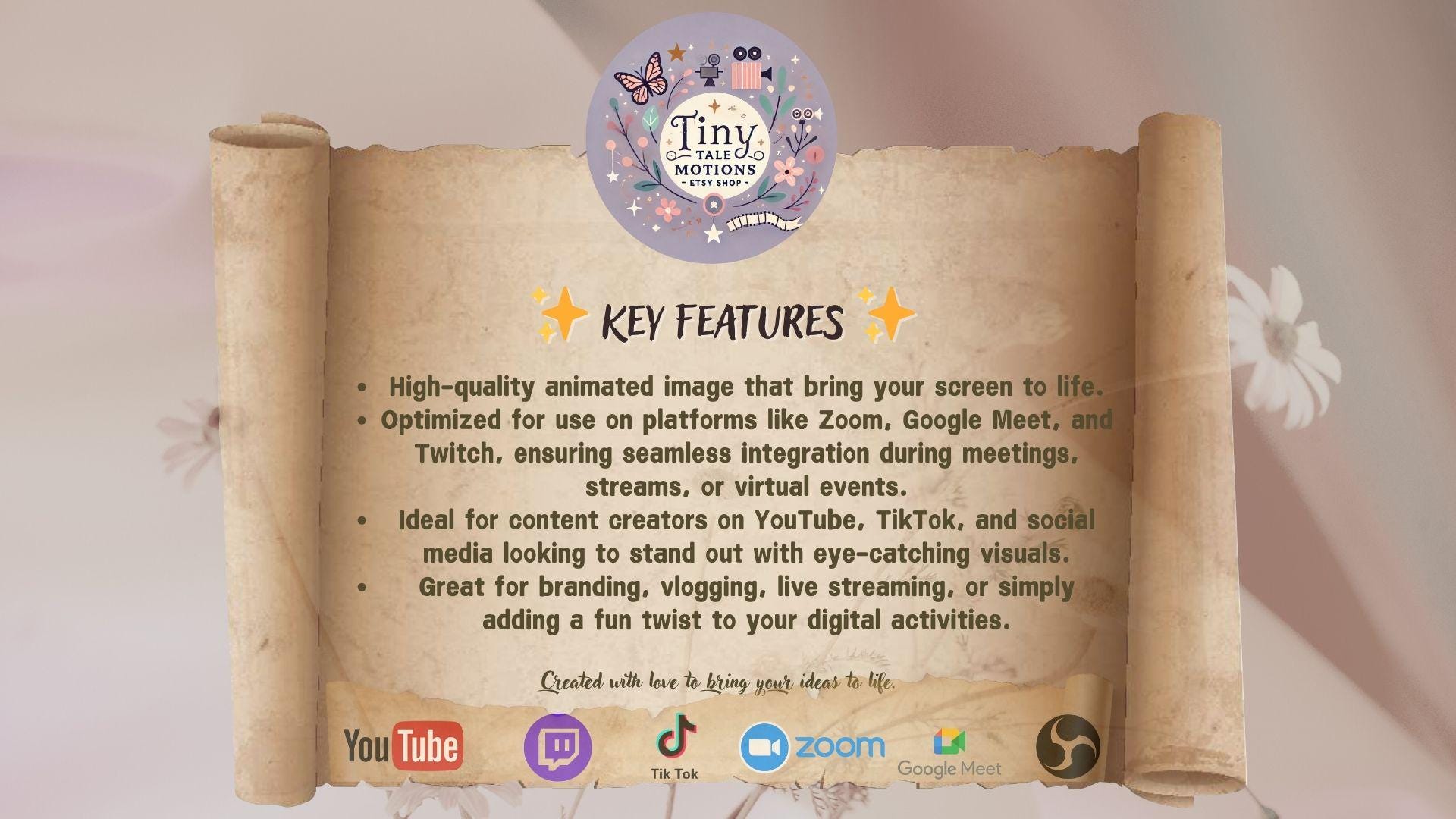 Snowy Cozy Lane Animated Background | Girl With Dogs | Santa | Live ...