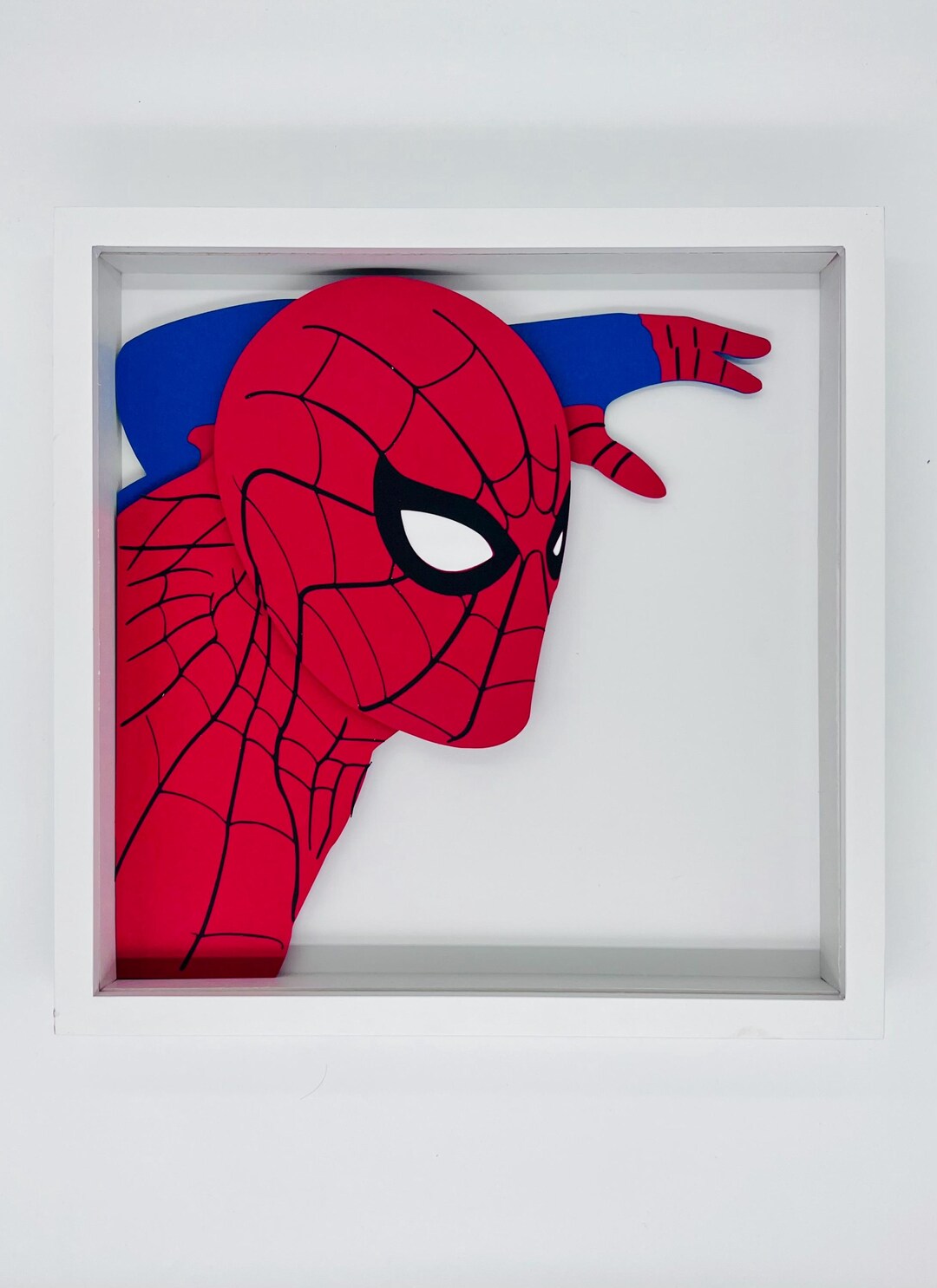 Spider-man 3D Layered Shadow Box Digital File | Paper Craft for ...
