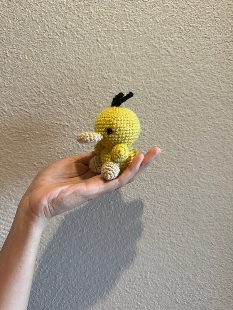 Handmade Crocheted Psyduck Pokémon Plush | Cute and Collectible Gift - Etsy