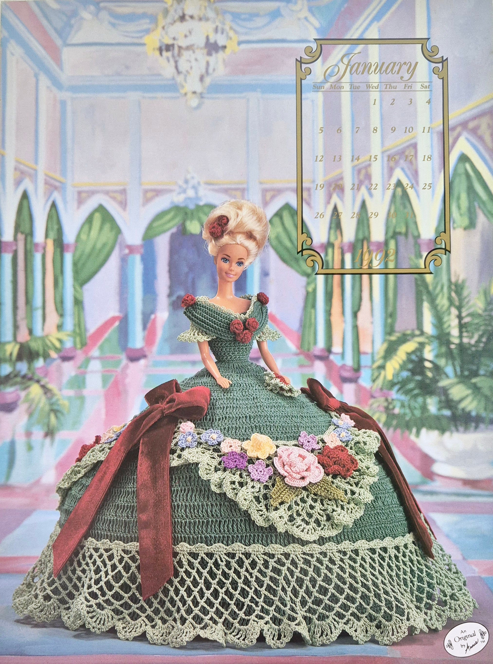 Annie's Calendar Bed Doll 1992 Series - January to December & Bride ...