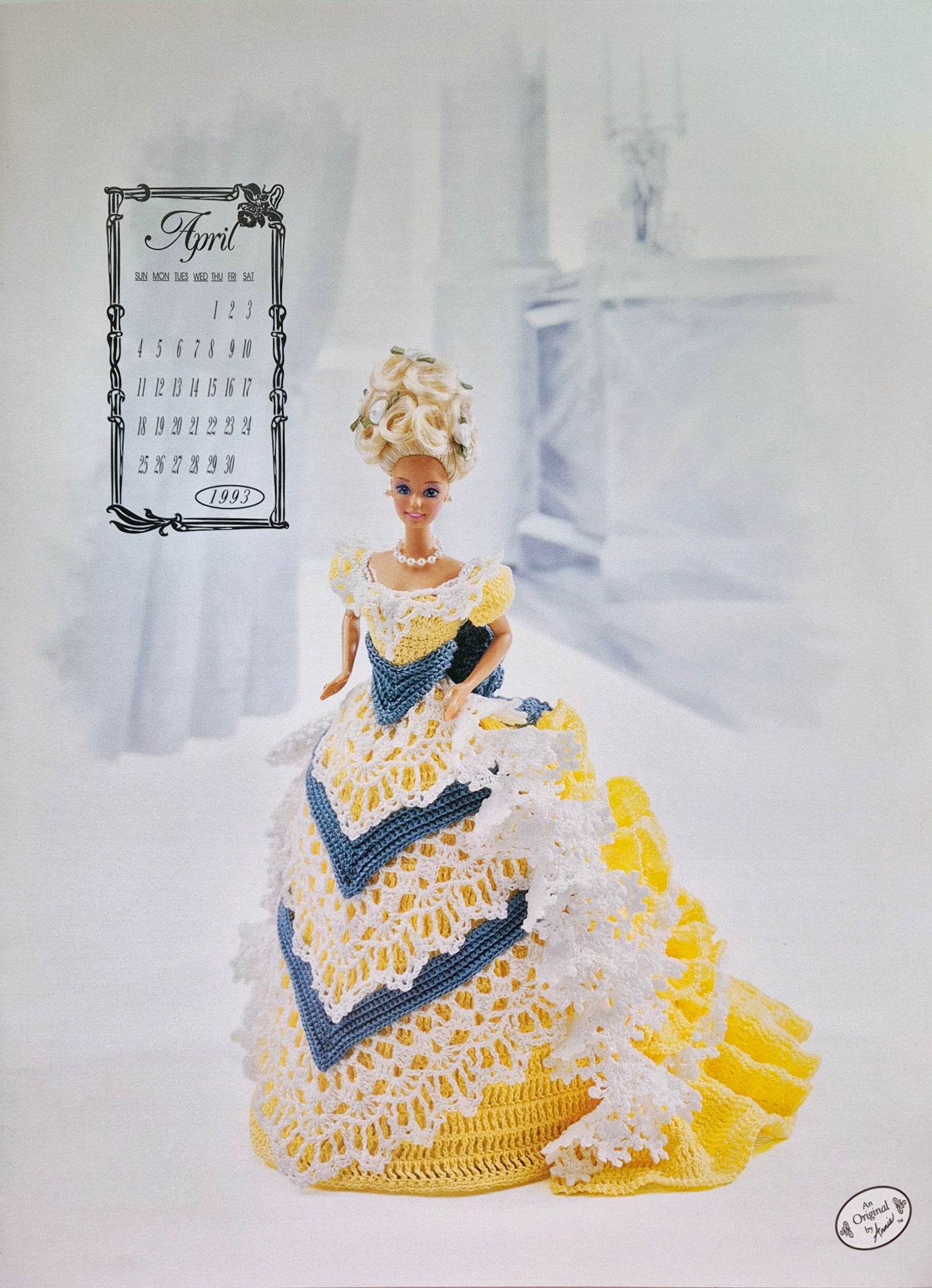 Annie's Calendar Bed Doll 1993 Series - January to December & Bride ...