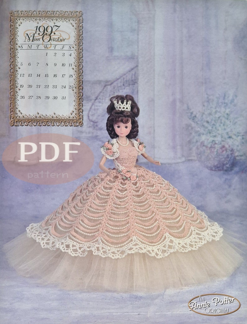 Annie's Calendar Bed Doll Society 1997 Collector's Series - OCTOBER ...