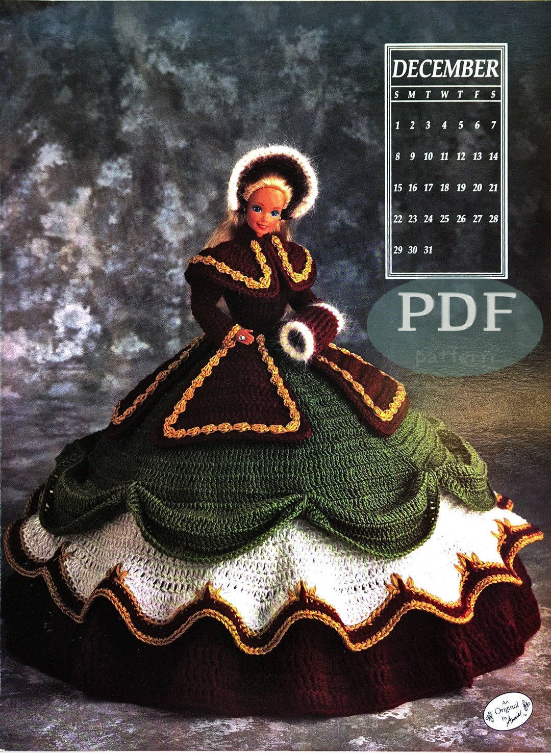 Annie's Calendar Bed Doll 1991 Series - January to December - PDF ...