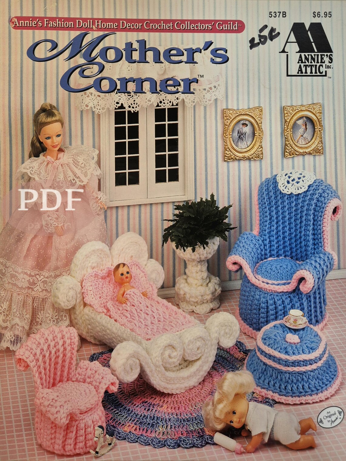 Annie's Fashion Doll Home Decor Crochet Collection 1 - PDF Crochet ...