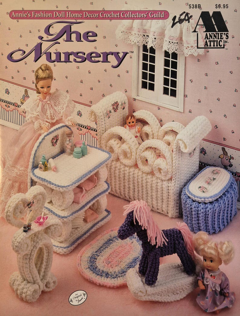 Annie's Fashion Doll Home Decor Crochet Collection 1 - PDF Crochet ...