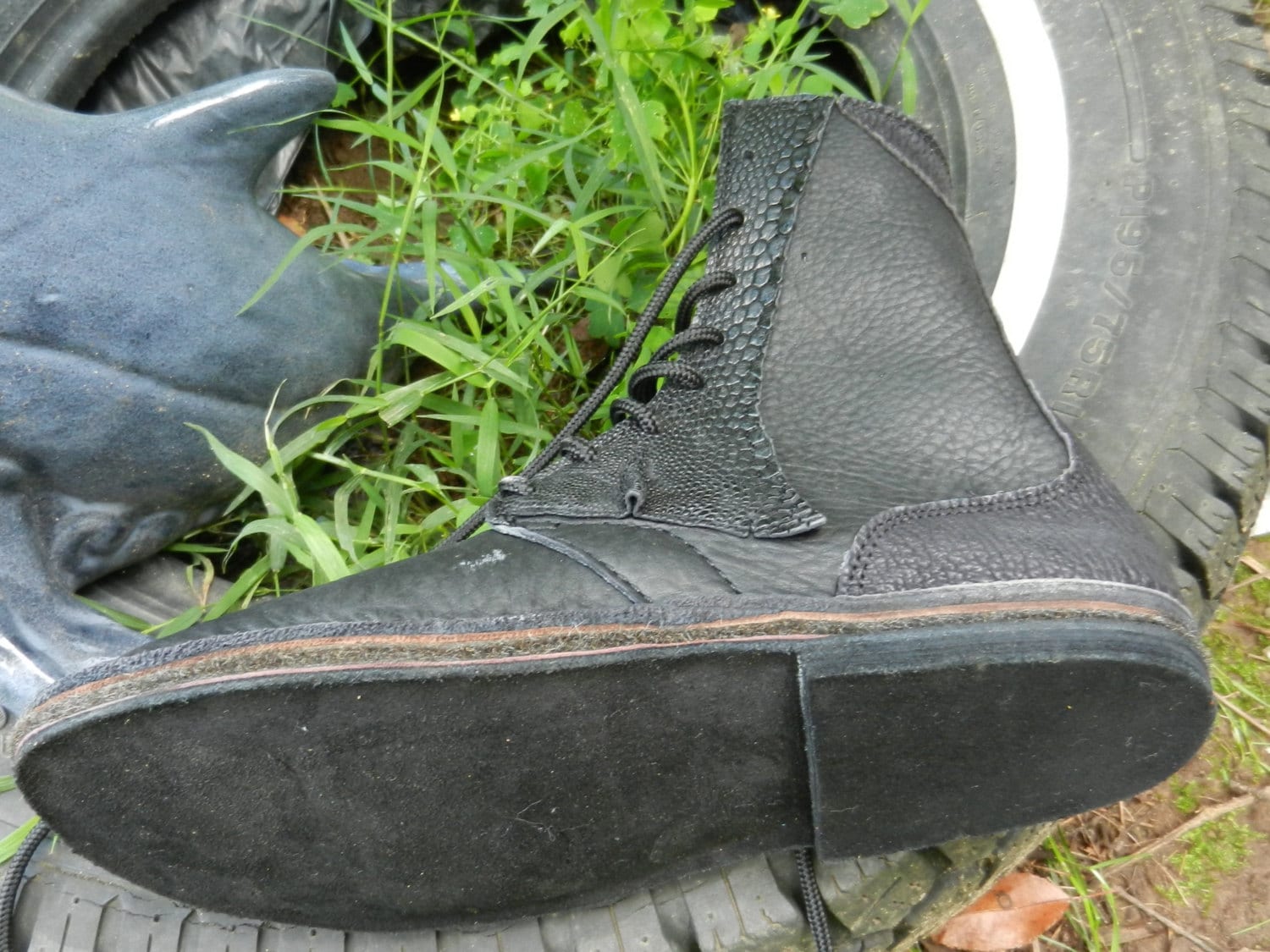 Handmade Custom Leather Boots Light and Comfortable Felt Mid - Etsy