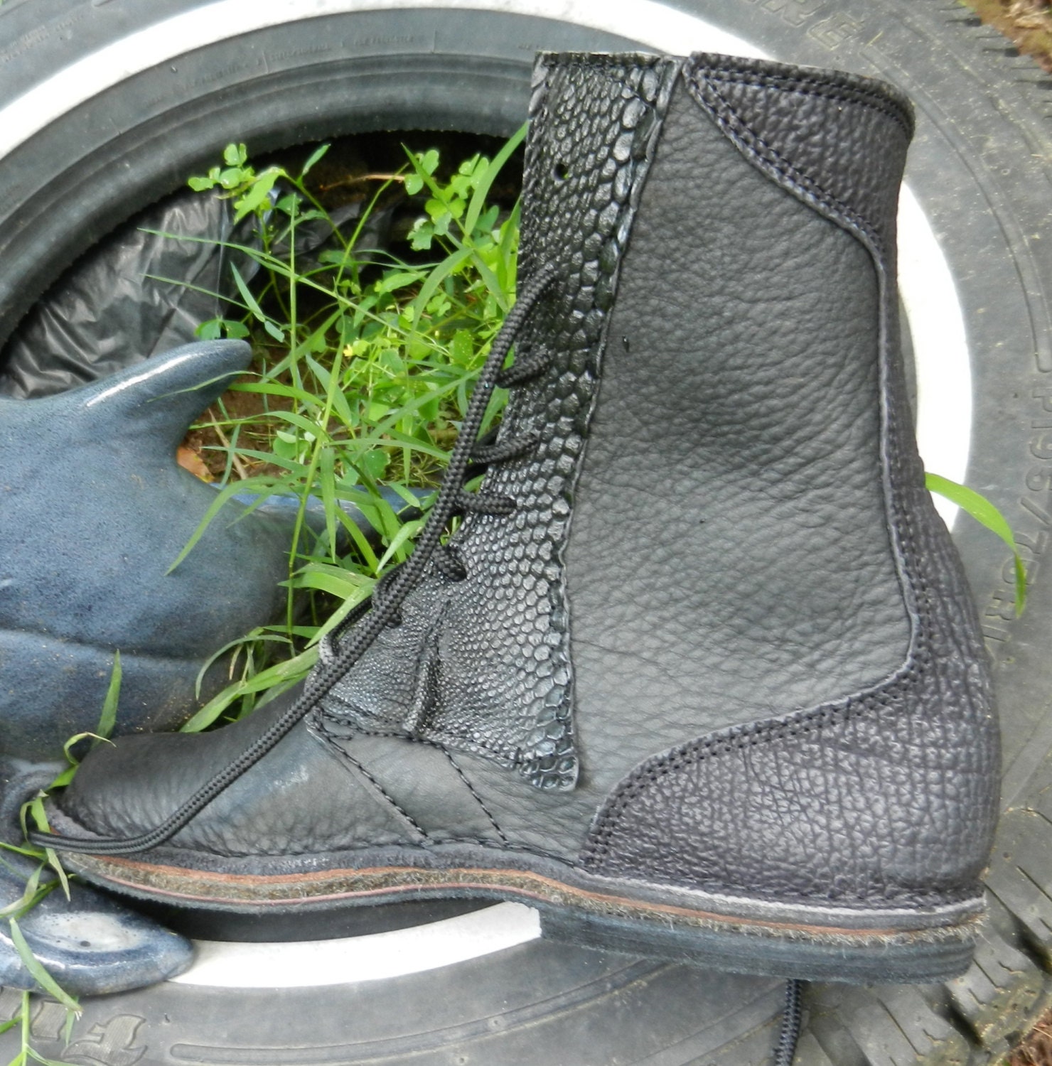 Handmade Custom Leather Boots Light and Comfortable Felt Mid - Etsy