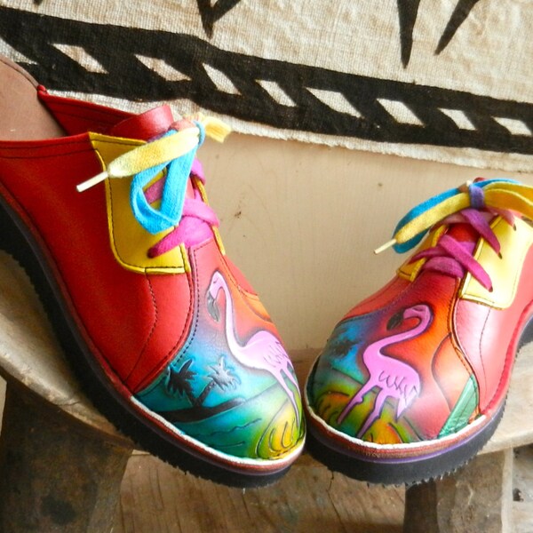 Airbrushed Shoes - Etsy