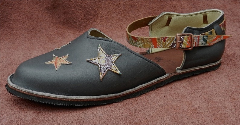 Handmade Custom Leather Sandals N0shoe Tink's Custom - Etsy