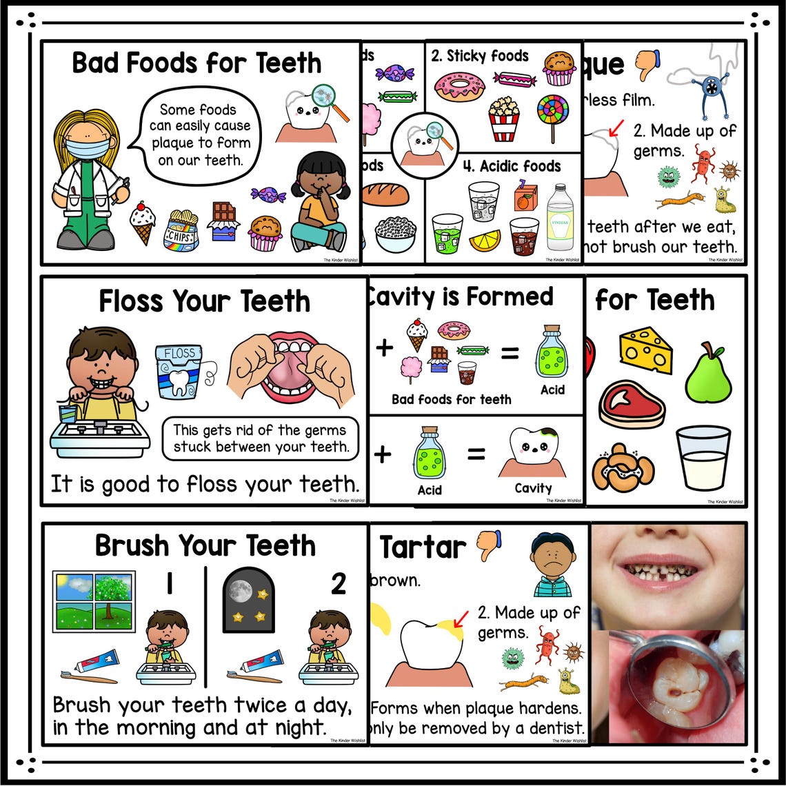 Dental Health Posters | Preschool Kindergarten Lesson Slides | How to ...