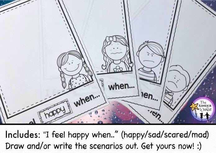 All About Me | Preschool Kindergarten Worksheets | First Day of School ...