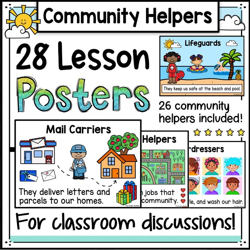 Community Helpers Lesson Plans - Etsy