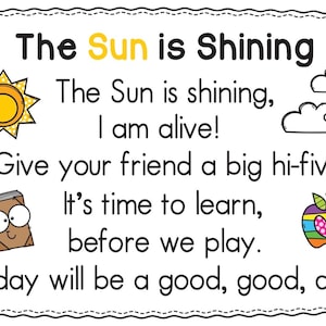 Back to School | Classroom Management | Creative Songs and Chants ...