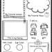 All About Me | Preschool Kindergarten Worksheets | First Day of School ...
