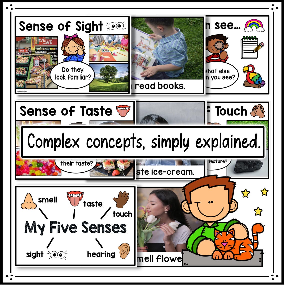 Five Senses Posters | NO PREP Teaching Resource | Lesson Plan | Kids ...