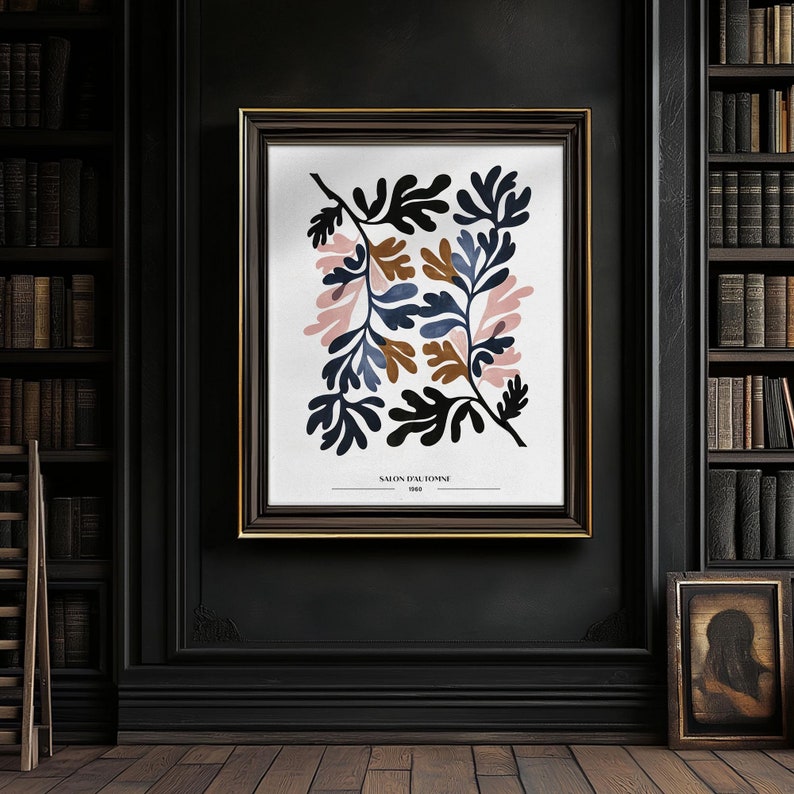 Digital Henri Matisse Wall Art, Floral Exhibition Poster, Fall Season ...