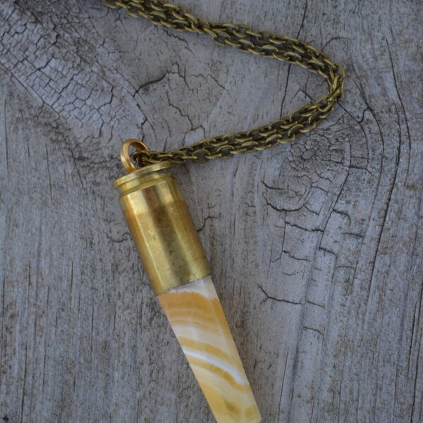 Bullet Necklace - Etsy
