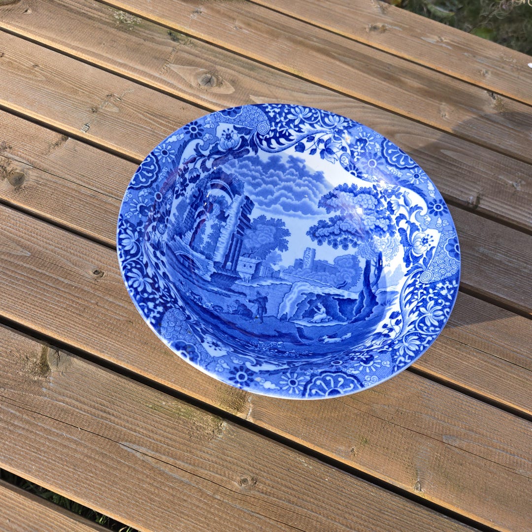 Copeland Spode Italian Bowl, Blue and White, C1891 - 1970 - Etsy