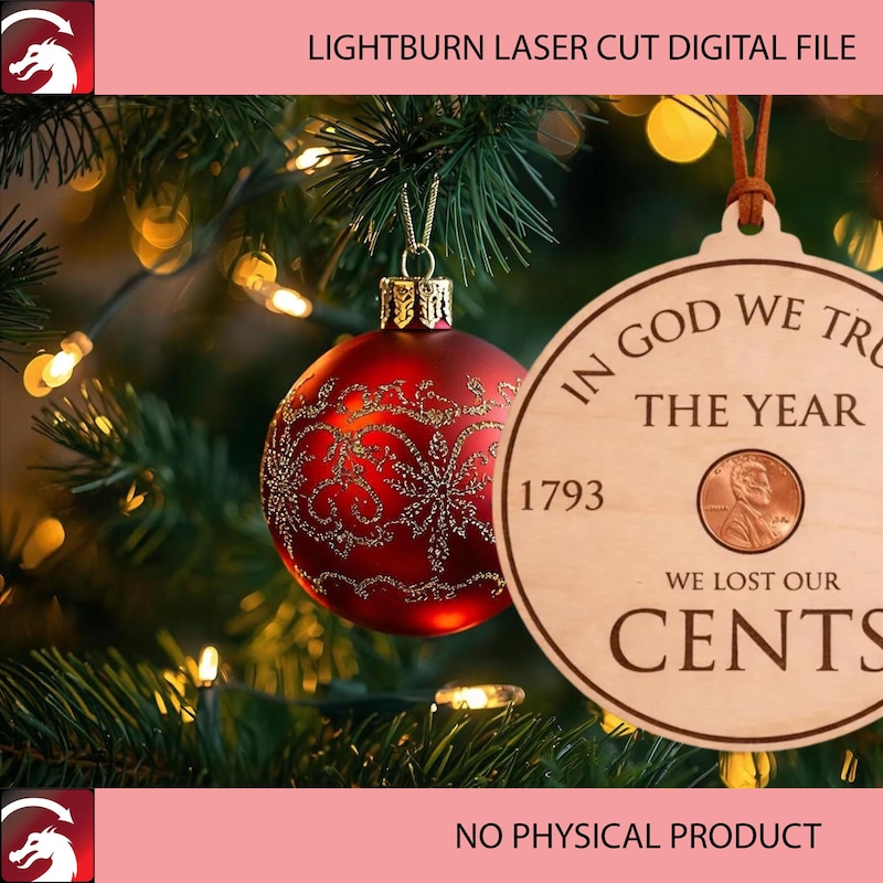 Penny Laser Cut File - Etsy