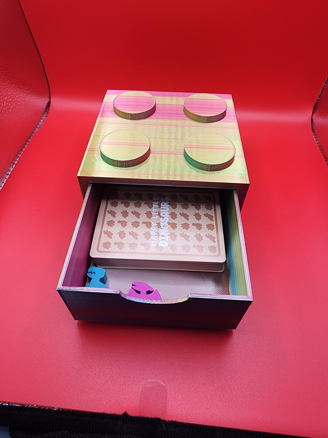 Stacking Brick Storage Box With Drawer - Etsy