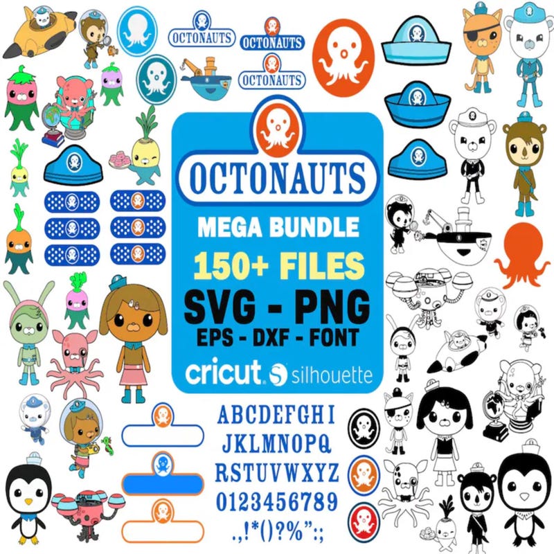 Octonauts Stickers - Etsy