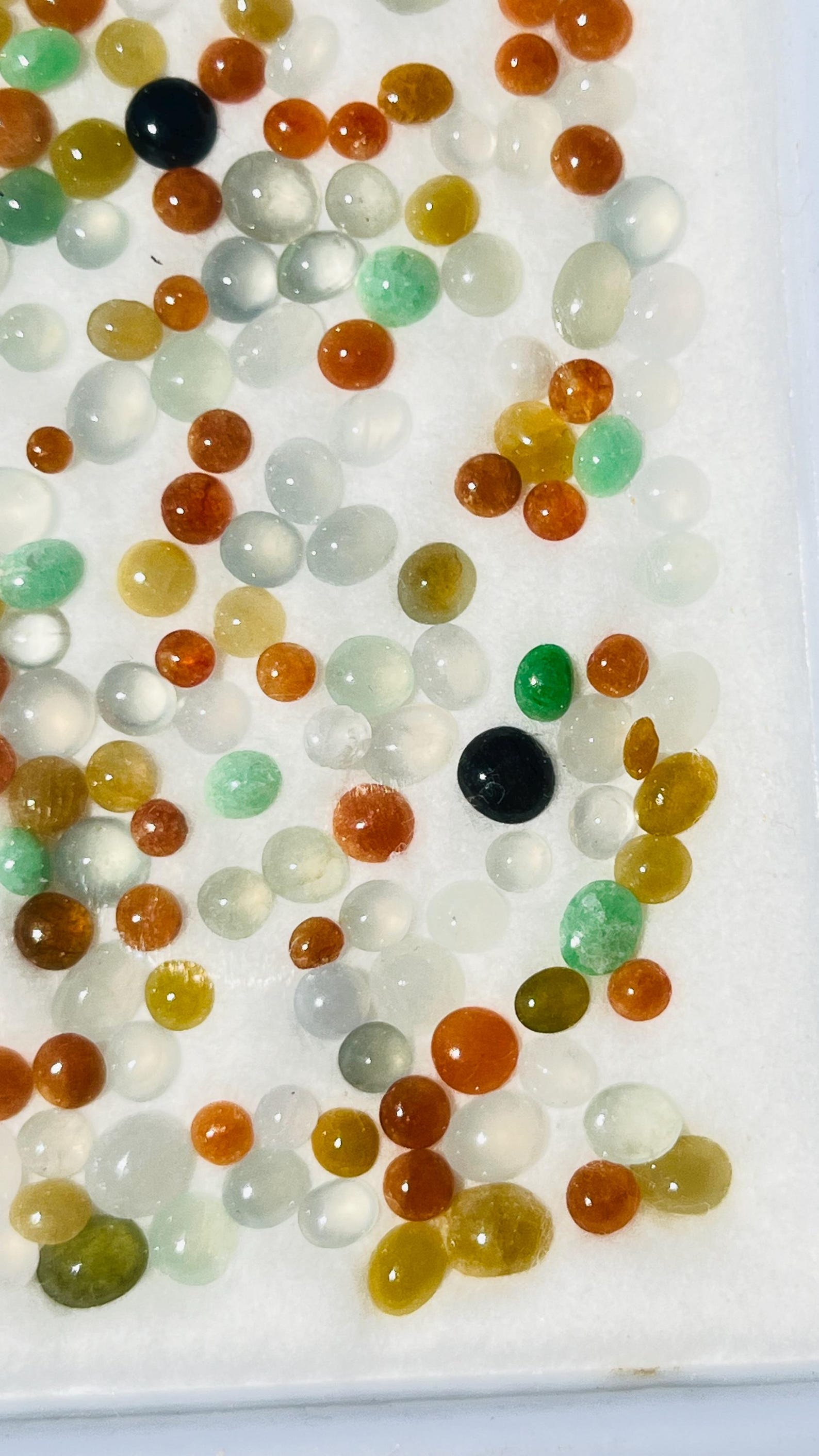254 Pc Mixed Colors Natural Jadeite Burma - Etsy